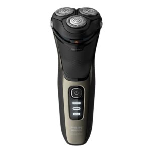 philips norelco caretouch, rechargeable wet & dry electric shaver with pop-up trimmer, s3210/51