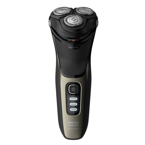 Philips Norelco CareTouch, Rechargeable Wet & Dry Electric Shaver with Pop-Up Trimmer, S3210/51