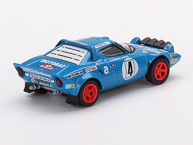 Lancia Stratos HF #4 Bernard Darniche - Alain Mahe Winner Monte Carlo Rally (1979) Limited Edition to 1200 Pieces Worldwide 1/64 Diecast Model Car by True Scale Miniatures MGT00504