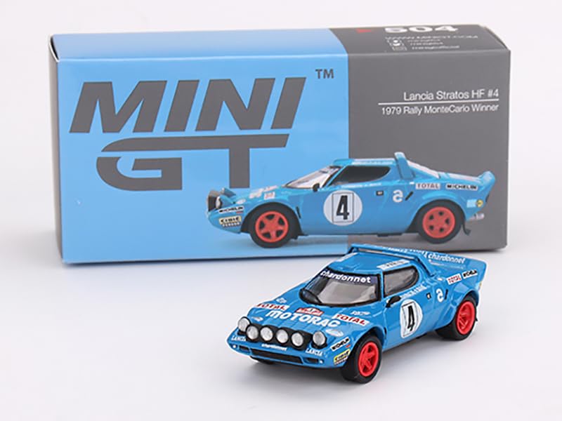 Lancia Stratos HF #4 Bernard Darniche - Alain Mahe Winner Monte Carlo Rally (1979) Limited Edition to 1200 Pieces Worldwide 1/64 Diecast Model Car by True Scale Miniatures MGT00504