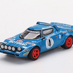 Lancia Stratos HF #4 Bernard Darniche - Alain Mahe Winner Monte Carlo Rally (1979) Limited Edition to 1200 Pieces Worldwide 1/64 Diecast Model Car by True Scale Miniatures MGT00504