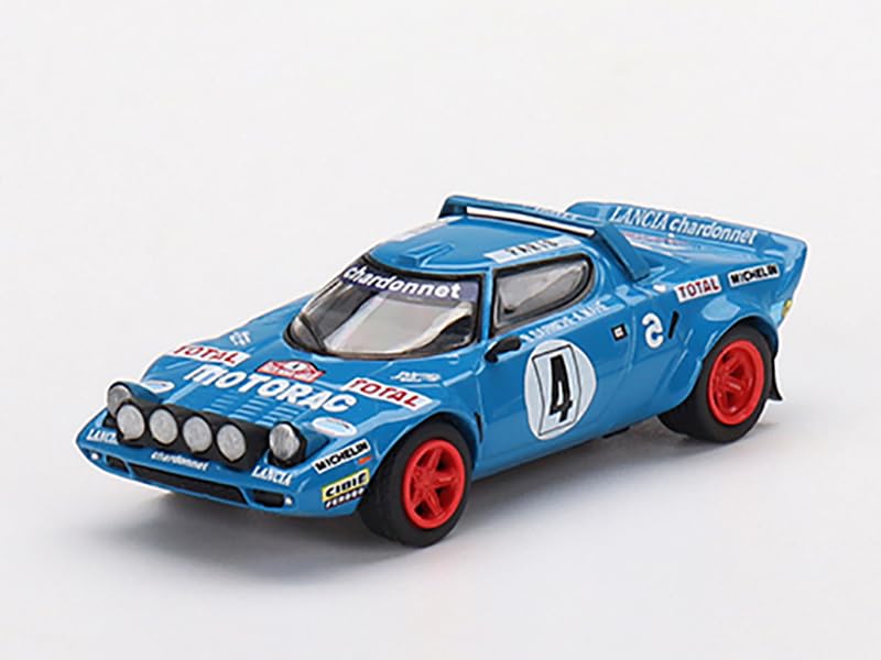 Lancia Stratos HF #4 Bernard Darniche - Alain Mahe Winner Monte Carlo Rally (1979) Limited Edition to 1200 Pieces Worldwide 1/64 Diecast Model Car by True Scale Miniatures MGT00504