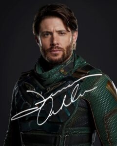 supernatural jensen ackles - the boys, soldier boy reproduction (rp)/preprint, preprinted (pp) signed autograph autographed photo photograph print (11 x 14 inches)