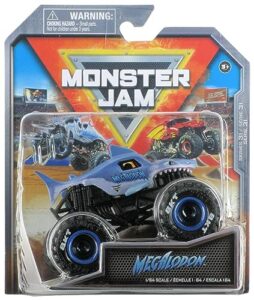 monster jam 2023 spin master 1:64 diecast truck series 31 legacy trucks megalodon