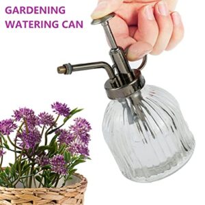 LUKEO Watering can glass plant spray bottle sprayer gardening sprinkler greenhouse home office