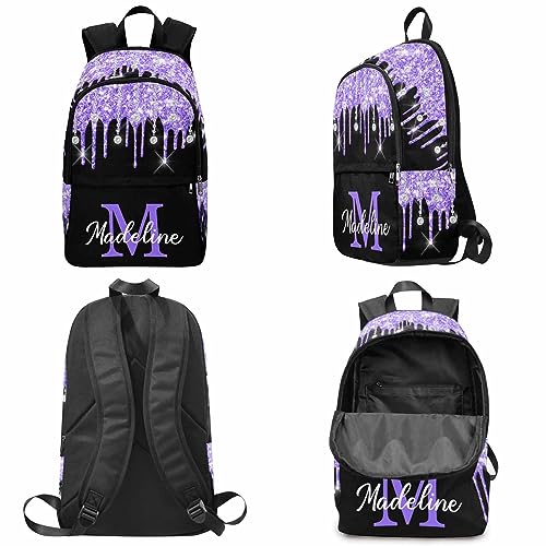 MyPupSocks Customized Backpacks Girls Backpacks for Teen Girls Girls Backpack School Bags Girls Backpack and Lunch Bag for Girls