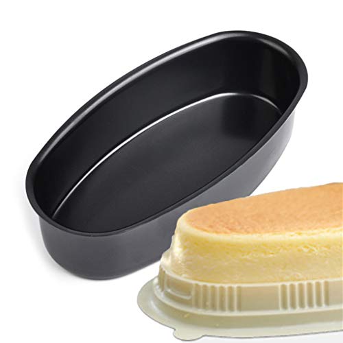 Maybenice 9 Inch Non Stick Oval Shape Cake Pan Cheesecake Loaf Bread Mold Baking Tray DIY Nonstick Loaf Pan