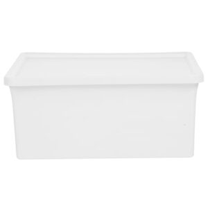 soesfoufu box sheet laundry storage box scent beads container laundry beads container storage container laundry powder bin large capacity bucket drawer plastic white washing powder