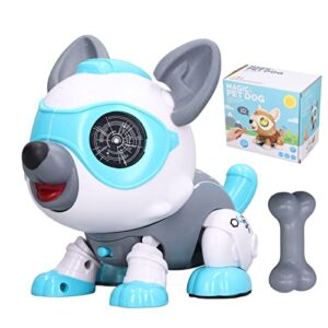 Robot Pet Dogs, Gift Smart Remote Control Robotic Dog Voice Controlled for Kids for Daily Playing