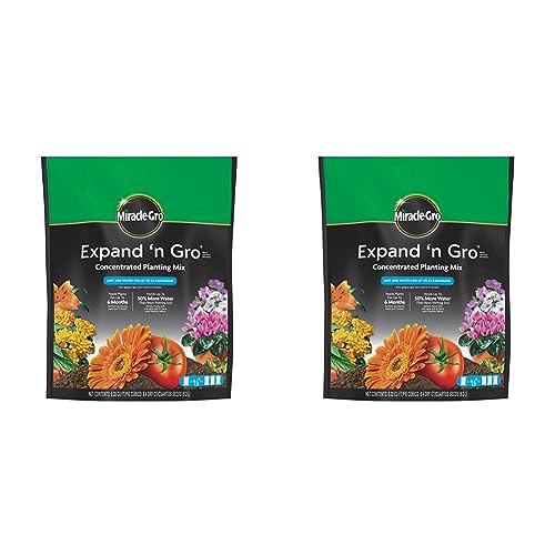 Miracle-Gro Expand 'n GRO Concentrated Planting Mix 0.33 CF (Pack of 2)