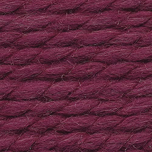 Lion Brand Yarn Wool-Ease Thick & Quick Yarn, Soft and Bulky Yarn for Knitting, Crocheting, and Crafting, 1 Skein, Fig (Pack of 2)