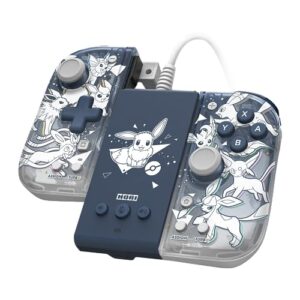 hori split pad compact attachment set (eevee) for nintendo switch - officially licensed by nintendo and the pokémon company international