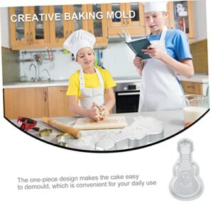 Housoutil 2 pcs Shaped Cake Cookie Gadget Breads Loaf Decorating D Decor Heat Alloy Pans Nonstick Chocolate Toast Fondant Leakproof Oven Making Birthday/wedding/anniversary/party