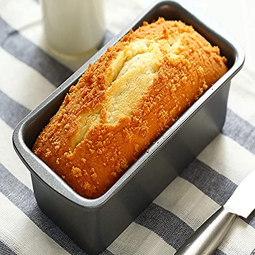 ZSEDP 750g Non Stick Loaf Pan Baking Fruit Cake Bread Tin Oven Tray with Lid Black Baking Bakeware Cake Pan for Kitchen Gateau