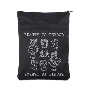 dark academia bookish gift beauty is terror bookish gift aesthetic bookish literary reader gift (terror-b)