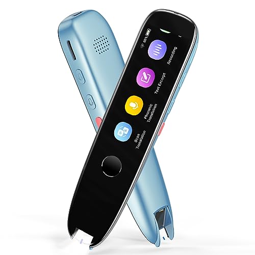 Adelagnes X3 Language Translator Device Real Time Support 112 Languages,Reader Scanner Pen Dictionary Voice Translator Text to Speech OCR/WiFi | Translator Suitable for Meetings Travel Learning