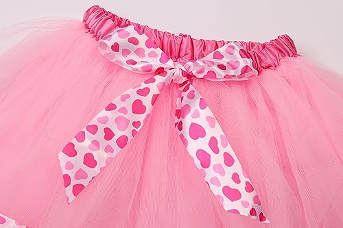 QUJQOM Costume Outfit Girls Kids Birthday Princess Tutu Dress with Necklace Earring Earring QM032XXL