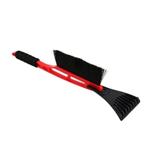 Astibym Car Snow Scraper, Snow Brush Shovel Practical 2 in 1 Simple Operation Sturdy High Strength for Vehicle