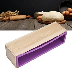 KJAOYU Bread Loaf Pan Bread Mold Rectangular Exquisite Workmanship Durable DIY Bread Baking Box Kitchen Supplies