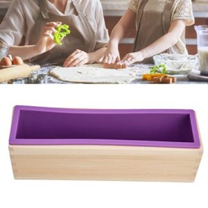 KJAOYU Bread Loaf Pan Bread Mold Rectangular Exquisite Workmanship Durable DIY Bread Baking Box Kitchen Supplies