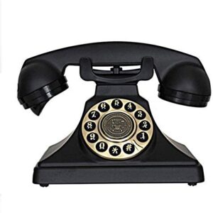 Phone Home Phone Desner Retro Phone/Rotary Dial Telephone/Retro Style Phone/Vintage Telephone/Classic Desk Dialler Landline Phone Vintage Business Office Landline (Button Style) (Button Style b)