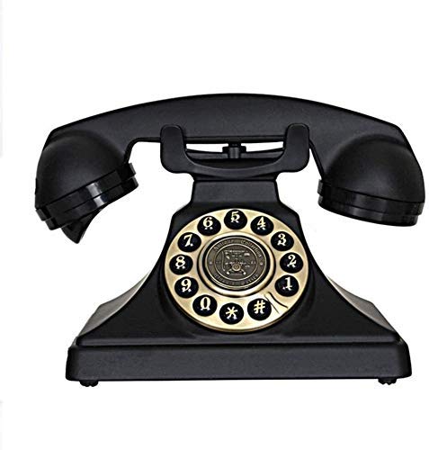 Phone Home Phone Desner Retro Phone/Rotary Dial Telephone/Retro Style Phone/Vintage Telephone/Classic Desk Dialler Landline Phone Vintage Business Office Landline (Button Style) (Button Style b)