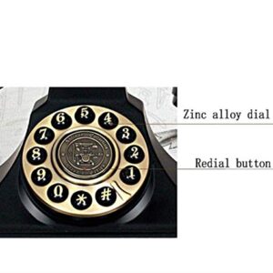 Phone Home Phone Desner Retro Phone/Rotary Dial Telephone/Retro Style Phone/Vintage Telephone/Classic Desk Dialler Landline Phone Vintage Business Office Landline (Button Style) (Button Style b)