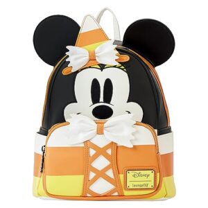 loungefly disney minnie mouse candy corn double strap shoulder bag