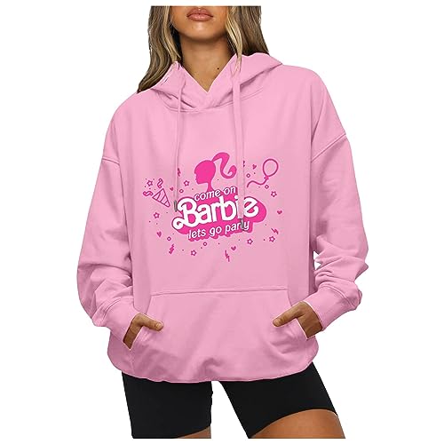 Come On Let's Go Party Clothes for Women Trendy Hoodies Sweatshirts Cute Hooded Pullover Fall Casual Holiday Tops