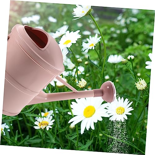 MERRYHAPY Gardening Watering Can Plastic Carafe Spray Bottles for Plants Jug Water Bottle Garden Watering Decorate Water Bottle Garden Watering Can Long Mouth Watering Pot Juicy Kettle Set