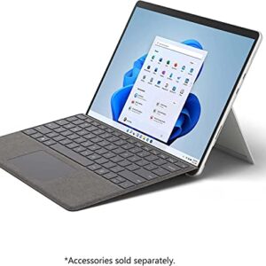 Microsoft Surface Pro 8-13" Touchscreen - Intel® Evo Platform Core™ i5-8GB Memory - 256GB SSD - Device Only - Platinum (Latest Model) (Renewed)