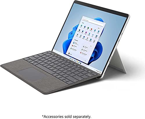 Microsoft Surface Pro 8-13" Touchscreen - Intel® Evo Platform Core™ i5-8GB Memory - 256GB SSD - Device Only - Platinum (Latest Model) (Renewed)