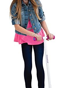 Razor Party Pop Kick Scooter for Kids Ages 6+ - 12 Multi-Color LED Lights, Urethane Wheels & A5 Lux Kick Scooter for Kids Ages 8+ - 8 Urethane Wheels, Anodized Finish Featuring Bold