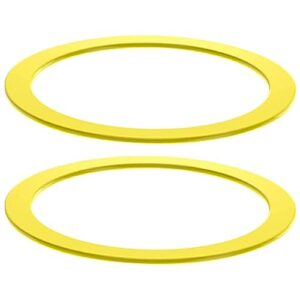 angoily toilet tank parts 2pcs flush valve seal silicone rings toilet replacement flushing gasket toilet tank parts seal rings bathroom toilet repair parts toilet parts replacement kit