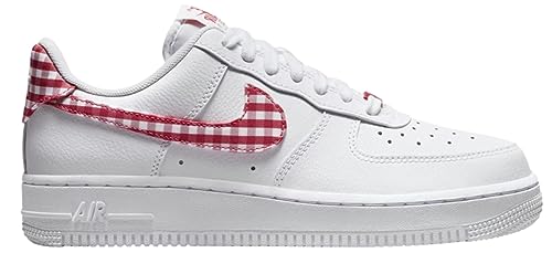 Nike AIR Force 1 '07 White/RED DZ2784 101 Women's Size 8