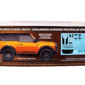 Skill 2 Model Kit 2021 Bronco First Edition 1/25 Scale Model by AMT AMT1343M