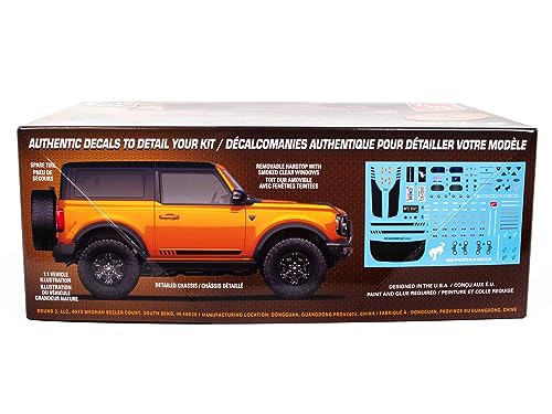 Skill 2 Model Kit 2021 Bronco First Edition 1/25 Scale Model by AMT AMT1343M