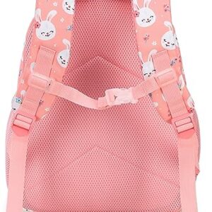 BTOOP Kids Backpack Girls Cute Bunny Toddler School Bag Preschool Kindergarten BookBag Nursery Small Daypack with Chest Strap