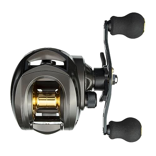 Baitcasting Reels, 8KG Max Drag Baitcaster Reels, 7.2:1 Gear Ratio Fishing Baitcasting Reel, 12+1 BB Bait Caster Reel, Low-Profile Fishing Reel with Compact Design Right Hand