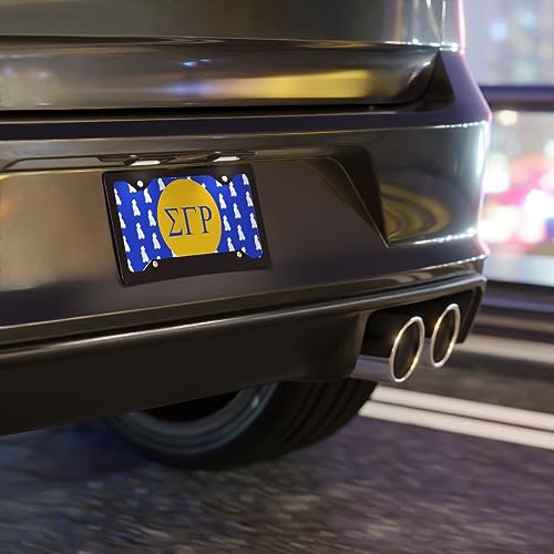 Sigma Gamma RHO Mascot License Plate Cover