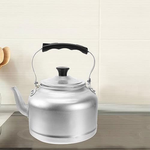 UPKOCH aluminum kettle water kettle tea pot coffee pot handle stovetop kettle stovetop boiler wear-resistant coffee kettle daily use coffee kettle teapot tea kettle aluminum pot Handheld