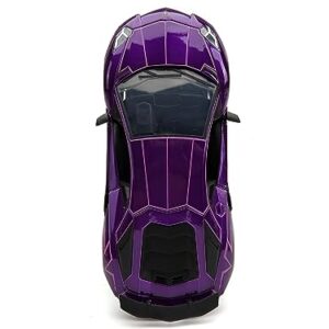 Lambo SV Candy Purple with Pink Graphics Pink Slips Series 1/24 Diecast Model Car by Jada 34656