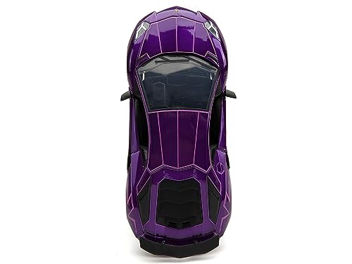 Lambo SV Candy Purple with Pink Graphics Pink Slips Series 1/24 Diecast Model Car by Jada 34656