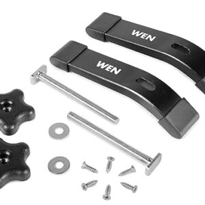 WEN 24-Inch Universal T-Track and Hold Down Clamps Kit for Woodworking (WAT241)