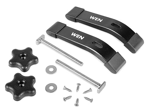 WEN 24-Inch Universal T-Track and Hold Down Clamps Kit for Woodworking (WAT241)