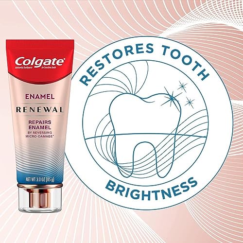 Colgate Enamel Renewal Toothpaste, Deep Clean, 3 OZ - Pack of 2