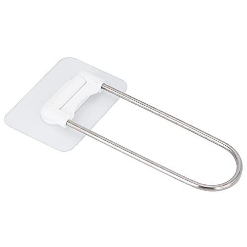 Clothes Hanger Holder Household Rack Storage Organizer Stainless Steel White Shelf Case Hanger Rack Poster Stand Case