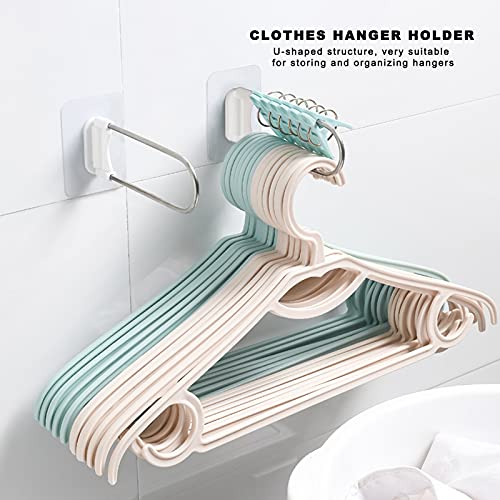 Clothes Hanger Holder Household Rack Storage Organizer Stainless Steel White Shelf Case Hanger Rack Poster Stand Case