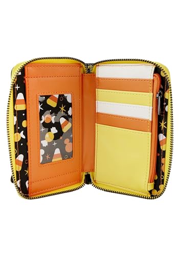 Loungefly Disney Mickey and Friends Candy Corn Zip Around Wallet