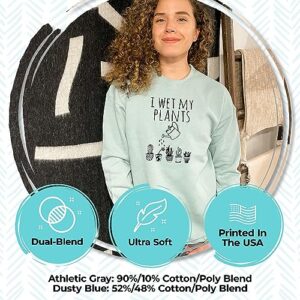 Always Be Yourself Unless You Can Be A Ninja, Long Sleeve Unisex/Men's Sweatshirt, Unisex Graphic Sweatshirt, Shirts With Sayings, Heather Gray or Dusty Blue (M, Dusty Blue)